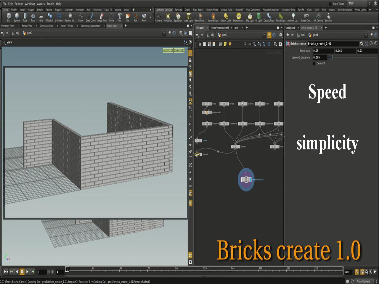 Bricks create