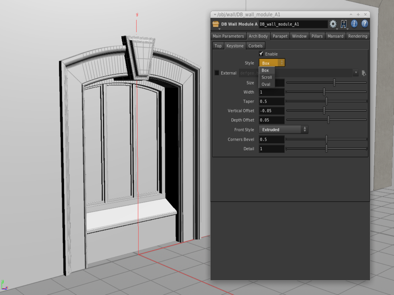 DB Wall Module A