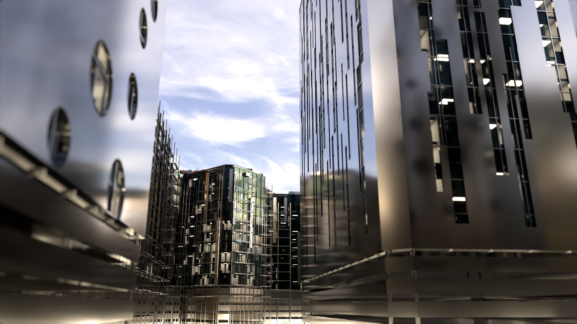 Skyscraper generator b