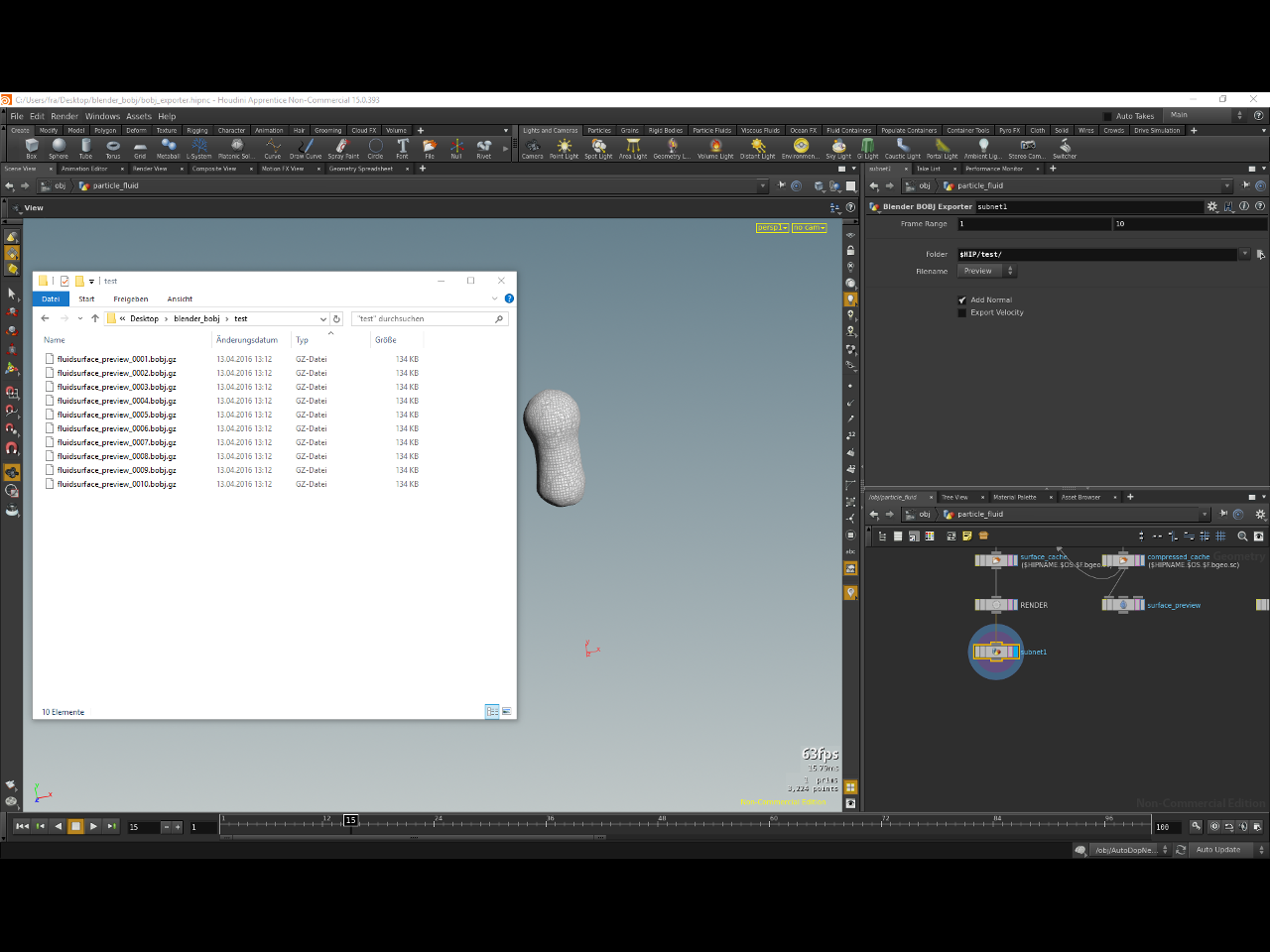 Blender BOBJ Exporter
