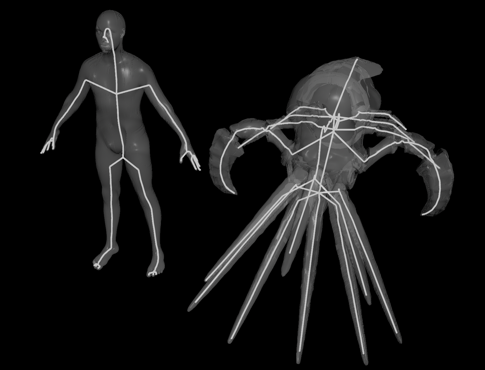 Fast Straight Skeleton 3D