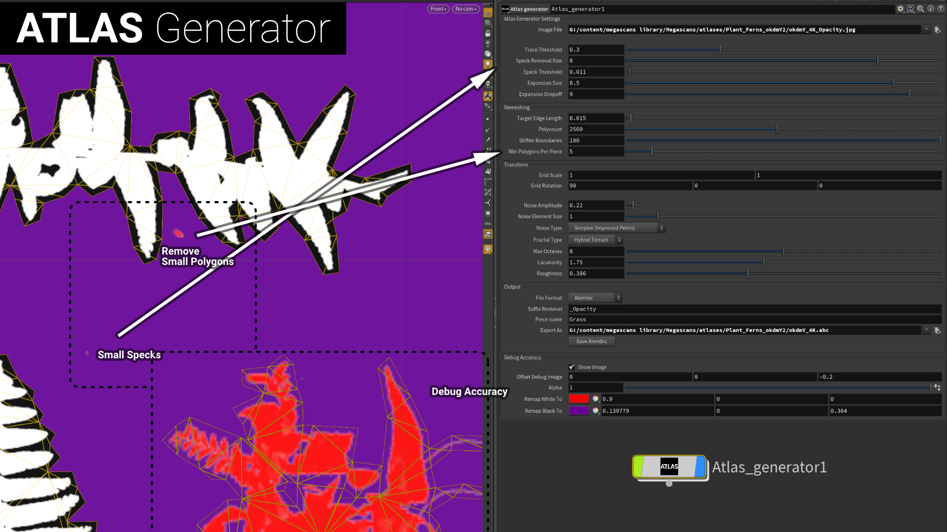 Atlas generator