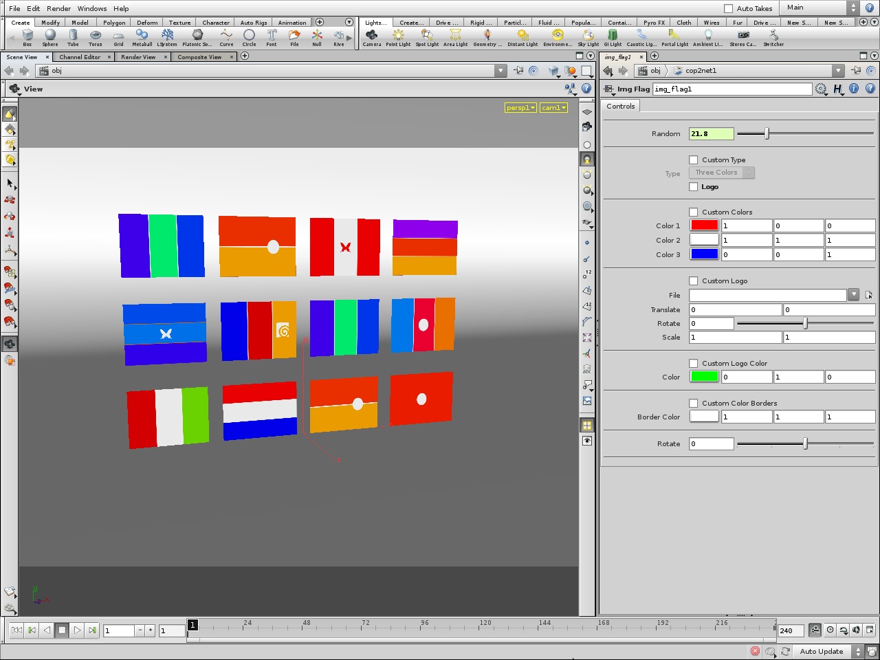 Flag Image Generator