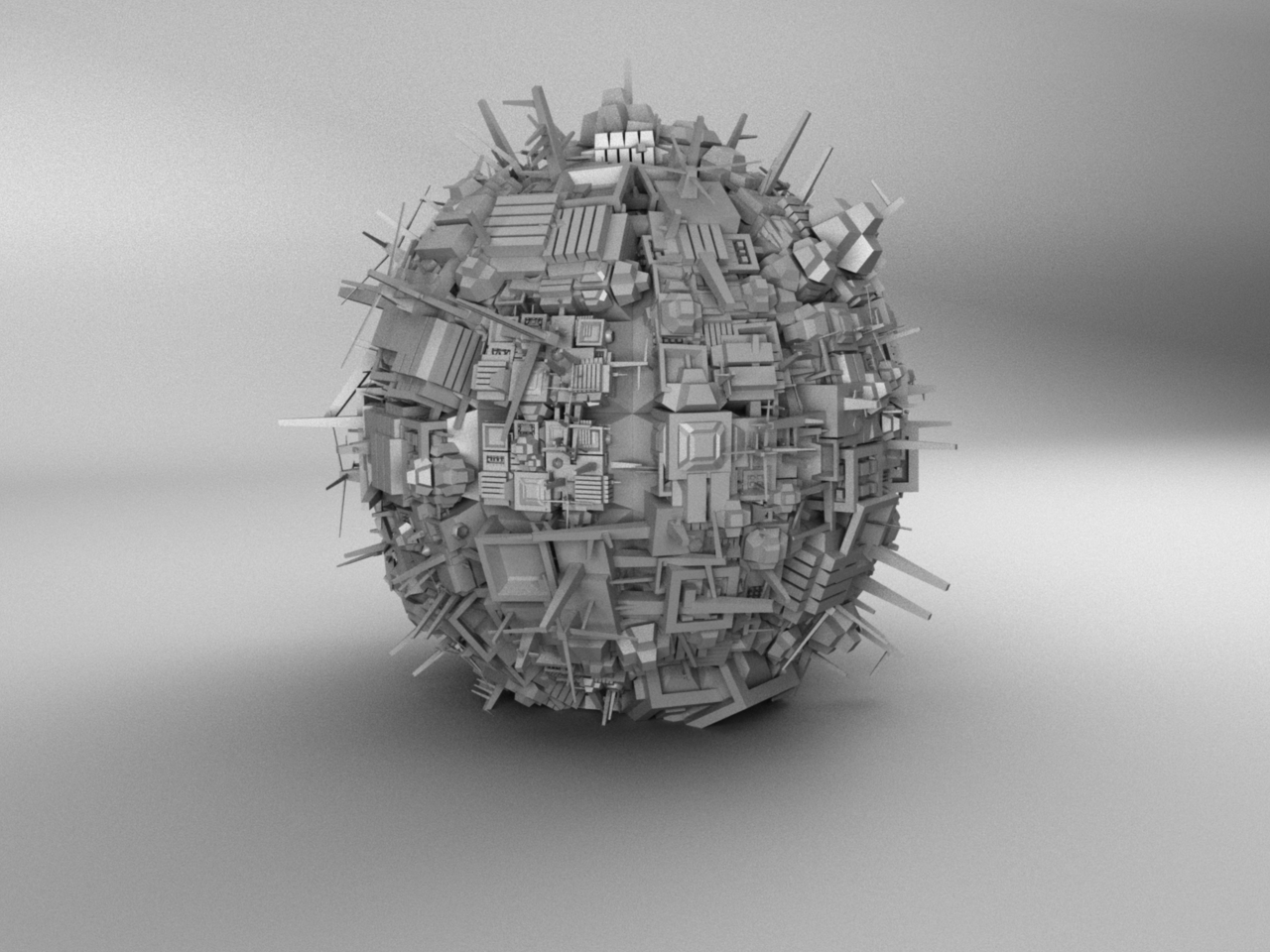 Greebles Generator