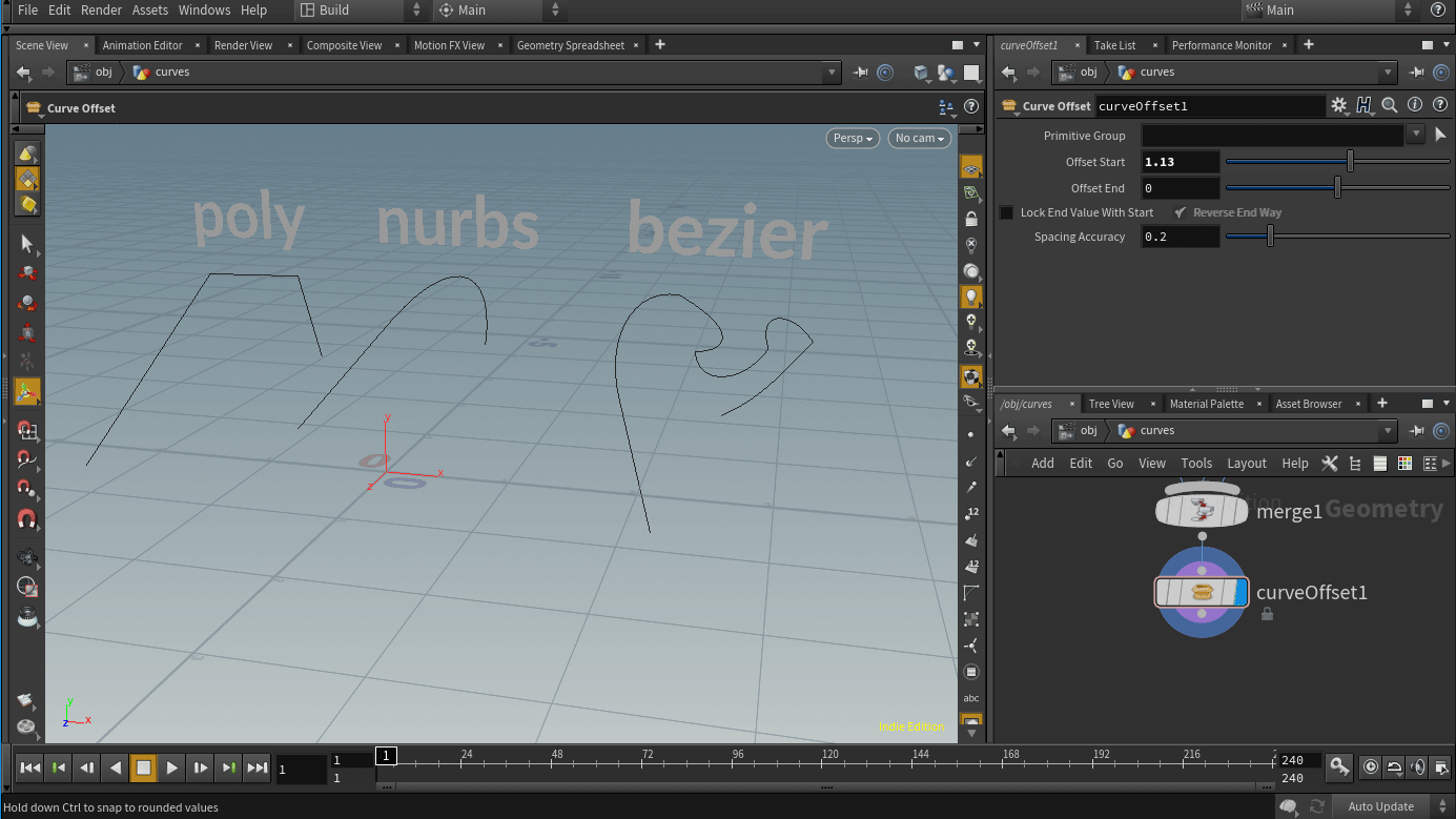 Curve Offset