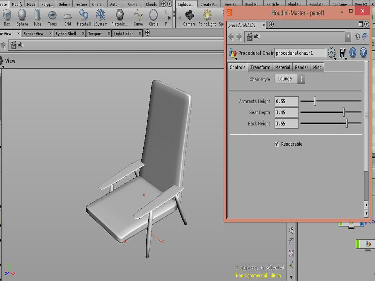 Procedural Chair
